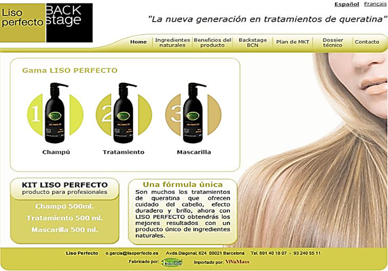 PRODUTOS PROFISSIONAIS PARA CABELOS LISOS!!!: LISO PERFECTO COMO É ...